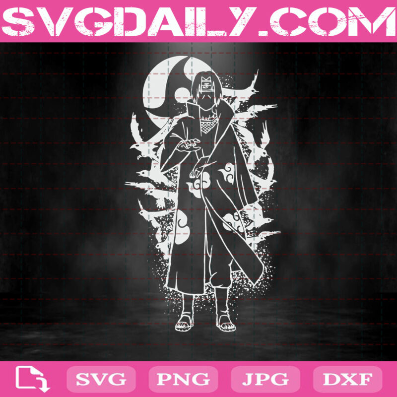 Itachi Uchiha Svg, Anime Svg, Anime Manga Svg, Manga Svg, Cartoon Svg ...