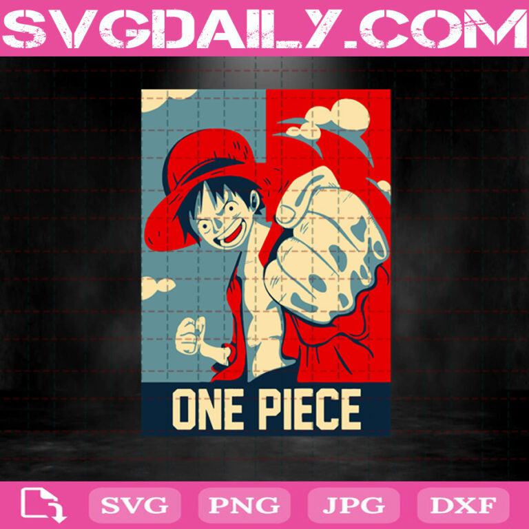 Monkey D. Luffy Svg, One Piece Svg, Luffy One Piece Svg, Luffy Svg, One ...