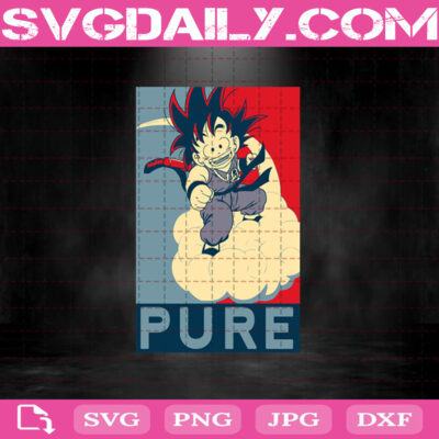 Son Goku Pure Svg, Goku Svg, Dragon Ball Svg, Goku Dragon Ball Svg ...