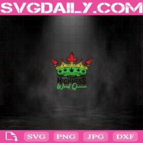 Crown Weed Queen Blunt Joint Marijuana Svg, Crown Svg, Weed Svg, Queen ...