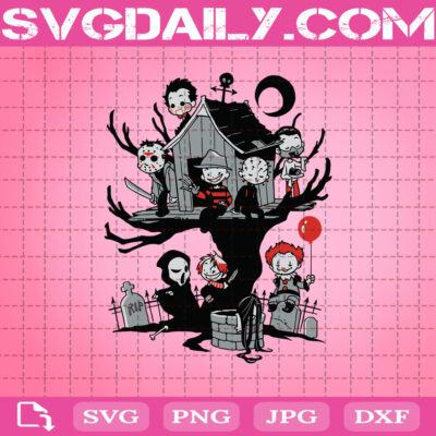 Horror Movies Resting Murder Face Svg, Horror Movies Character Svg ...