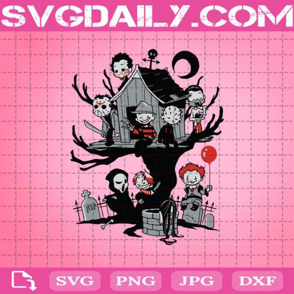 Horror Movies Resting Murder Face Svg, Horror Movies Character Svg ...