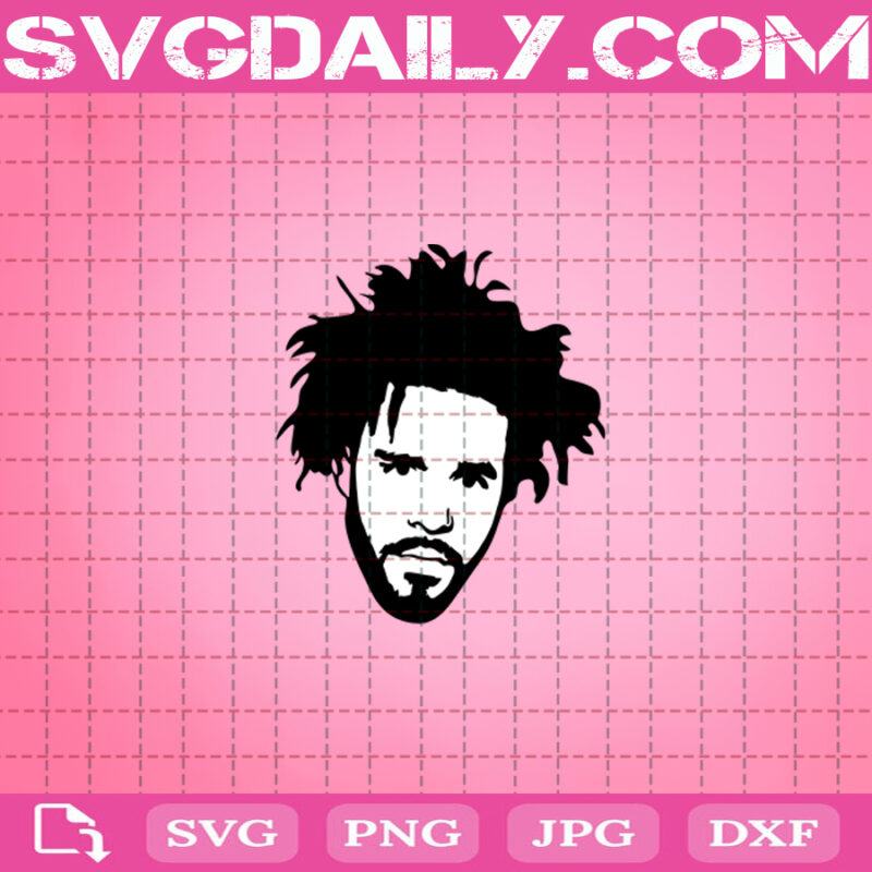 J. Cole Rapper Svg, J. Cole Svg, Rapper Svg, Svg Cricut, Silhouette Svg ...