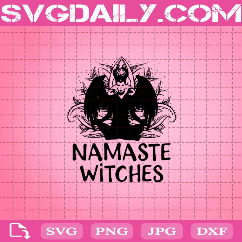 Namaste Witches Svg, Witches Svg, Halloween Svg, Horror Movies Svg ...