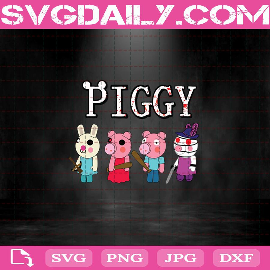 Memory Piggy Svg, Piggy Roblox Svg, Piggy Horror Roblox Svg, Piggy Svg ...