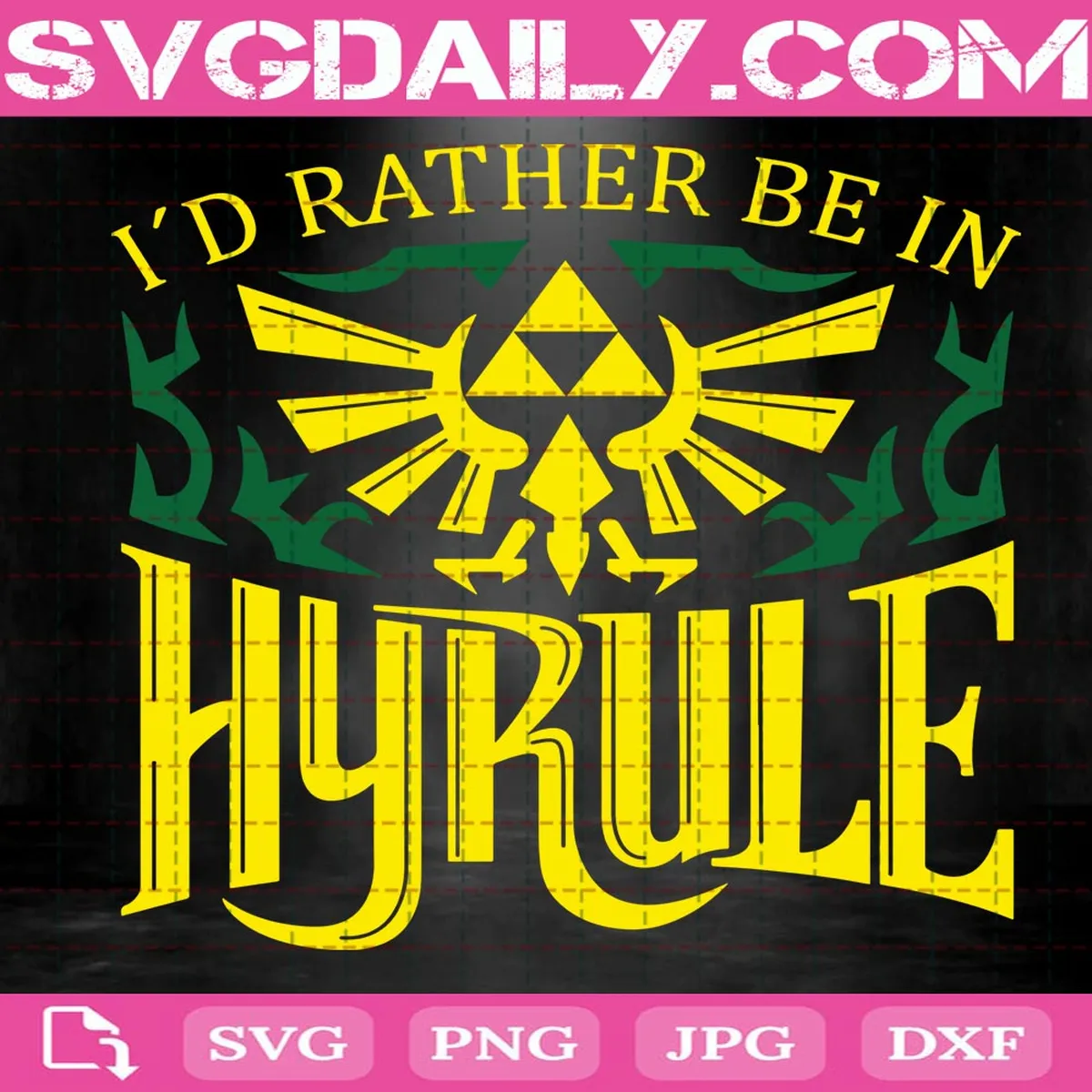 I'D Rather Be In Hyrule Svg - Daily Free Premium Svg Files I'D Rather Be In Hyrule Svg - Daily Free Premium Svg Files