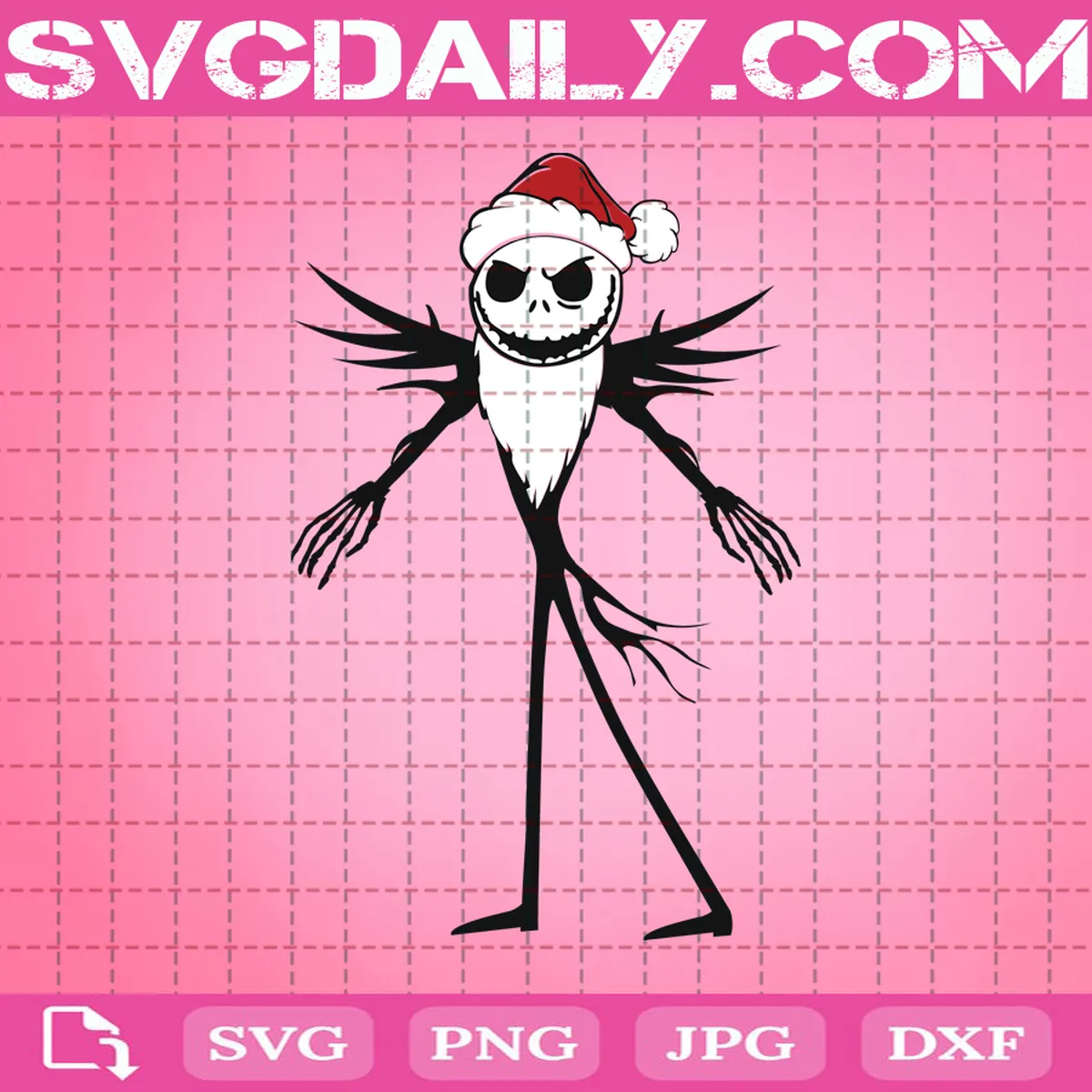 Jack Skellington Svg - Daily Free Premium Svg Files