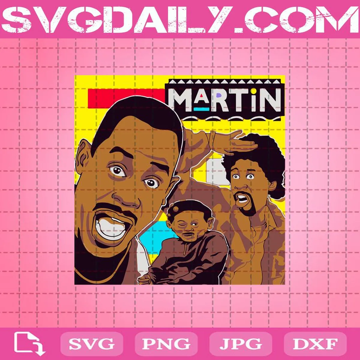 Martin Svg, Martin Tv Show Svg - Daily Free Premium Svg Files