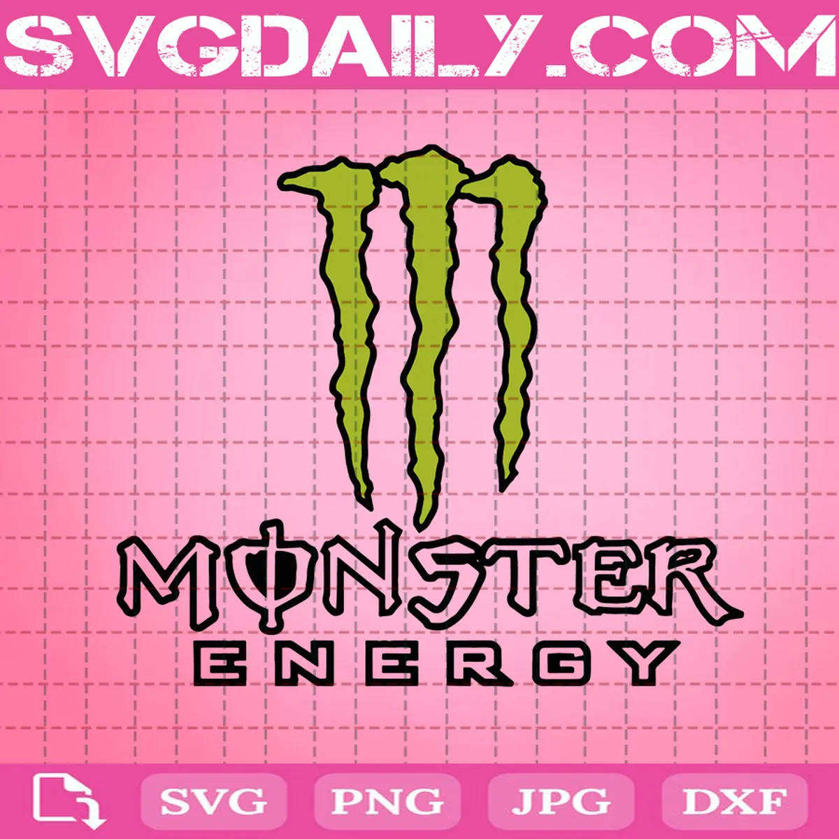 Monster Energy Logo Svg - Daily Free Premium Svg Files