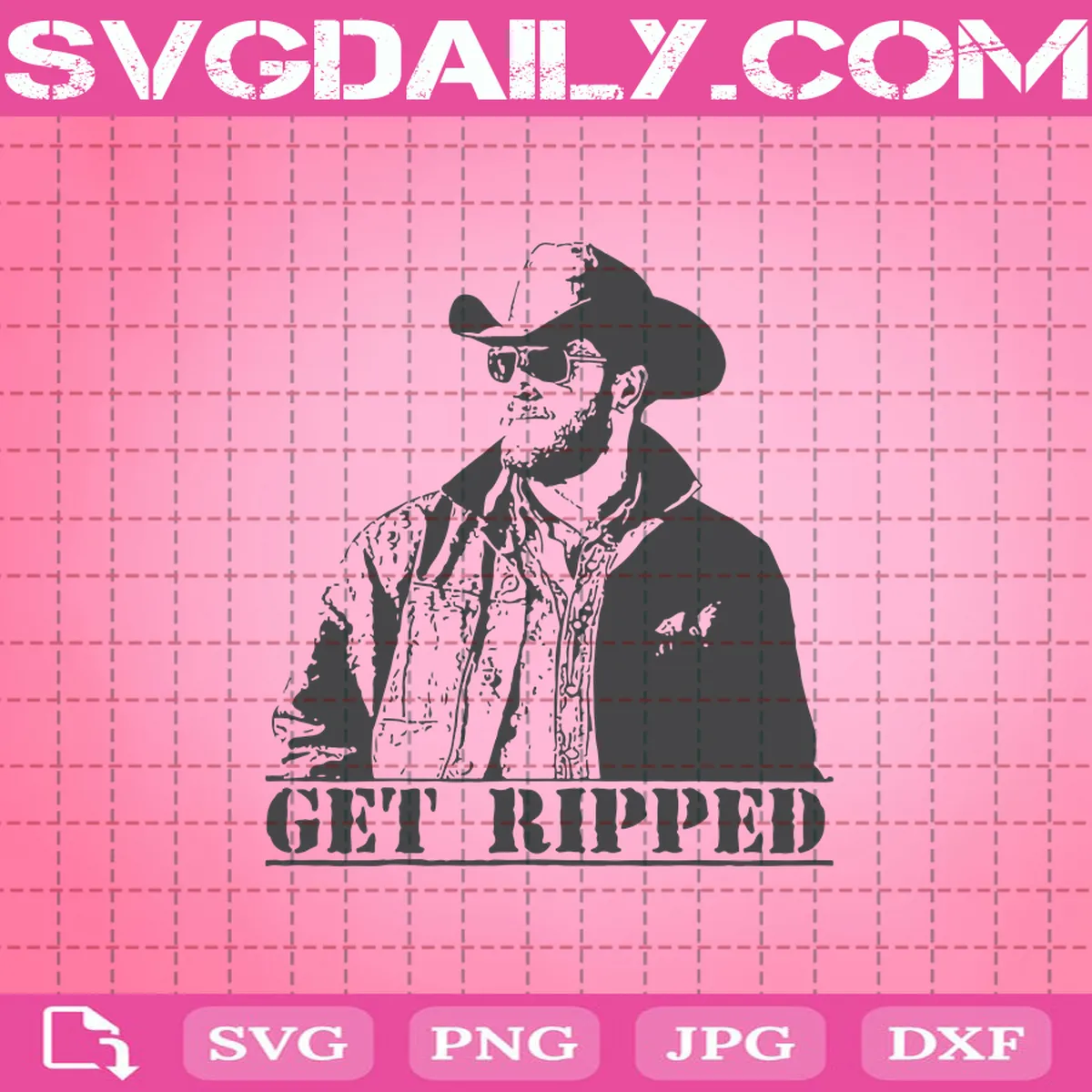 Rip Wheeler Get Ripped Yellowstone Svg - Daily Free Premium Svg Files