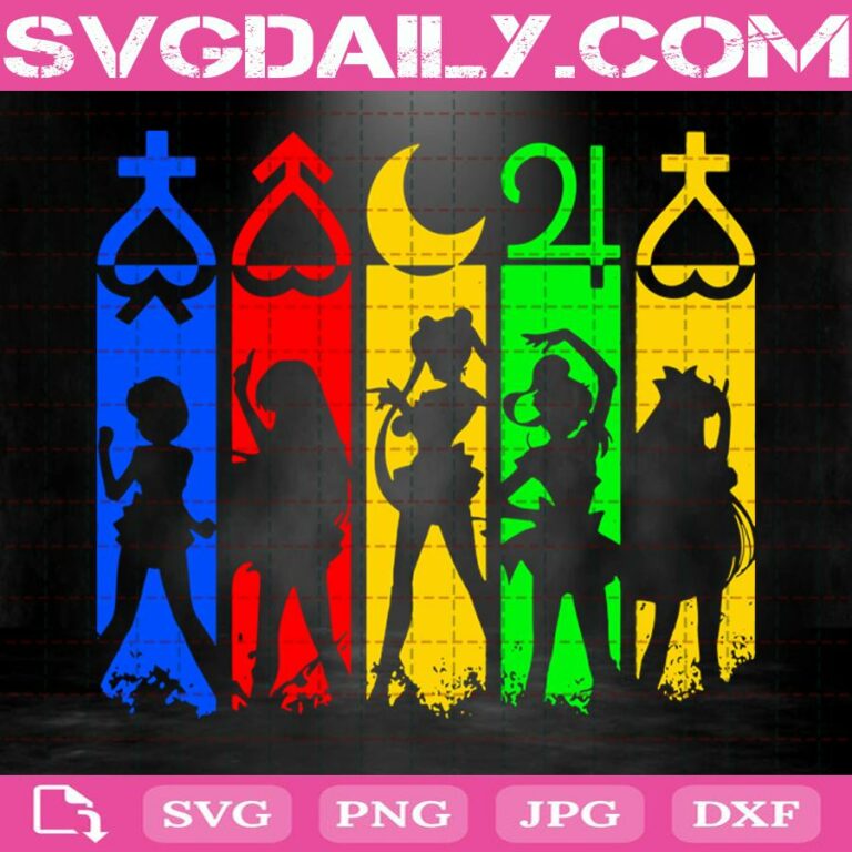 Sailor Moon Svg, Anime Svg - Svgdaily Daily Free Premium Svg Files