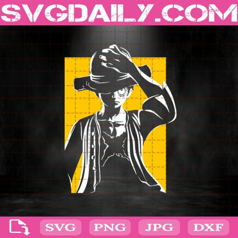 Monkey D. Luffy Svg - Svgdaily Daily Free Premium Svg Files