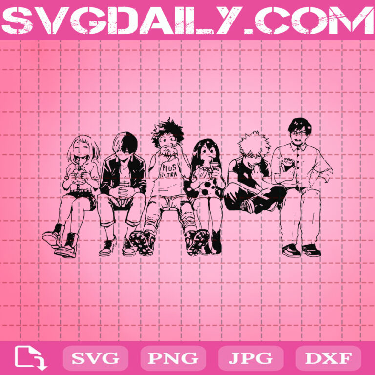 My Hero Academia Go Beyond Plus Ultra Svg Free - Svgdaily Daily Free ...