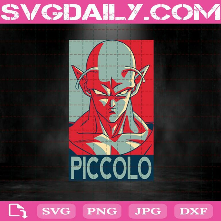 Piccolo Svg, Dragon Ball Svg - Svgdaily Daily Free Premium Svg Files