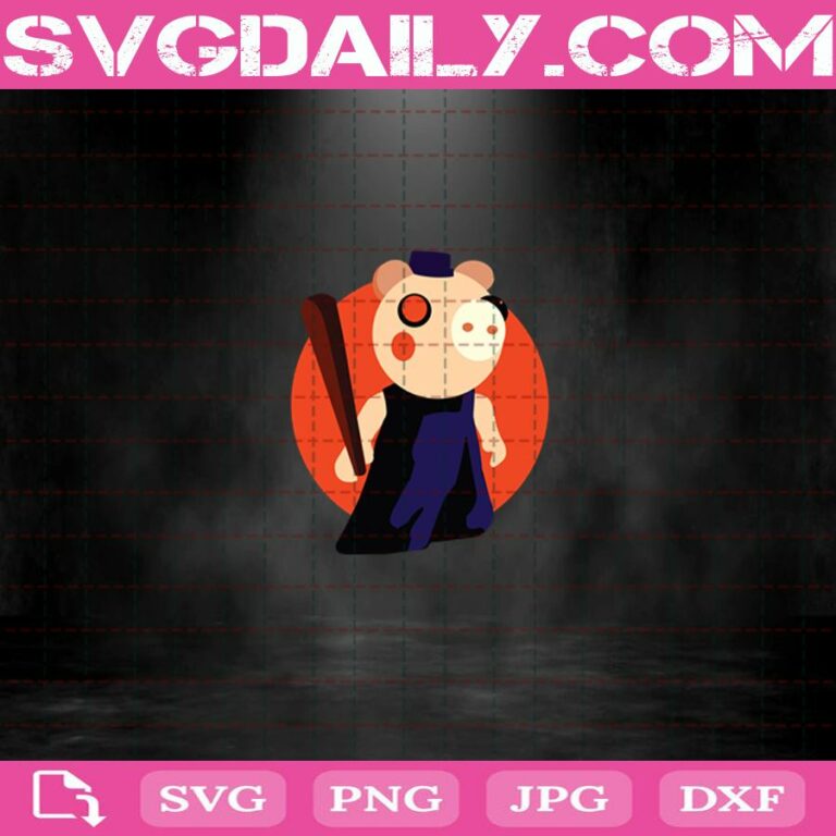 Roblox Piggy Embroidery Files - Svgdaily Daily Free Premium Svg Files