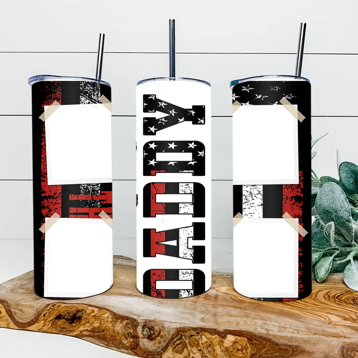 Daddy 20oz Tumbler Skinny - Daily Free Premium Svg Files