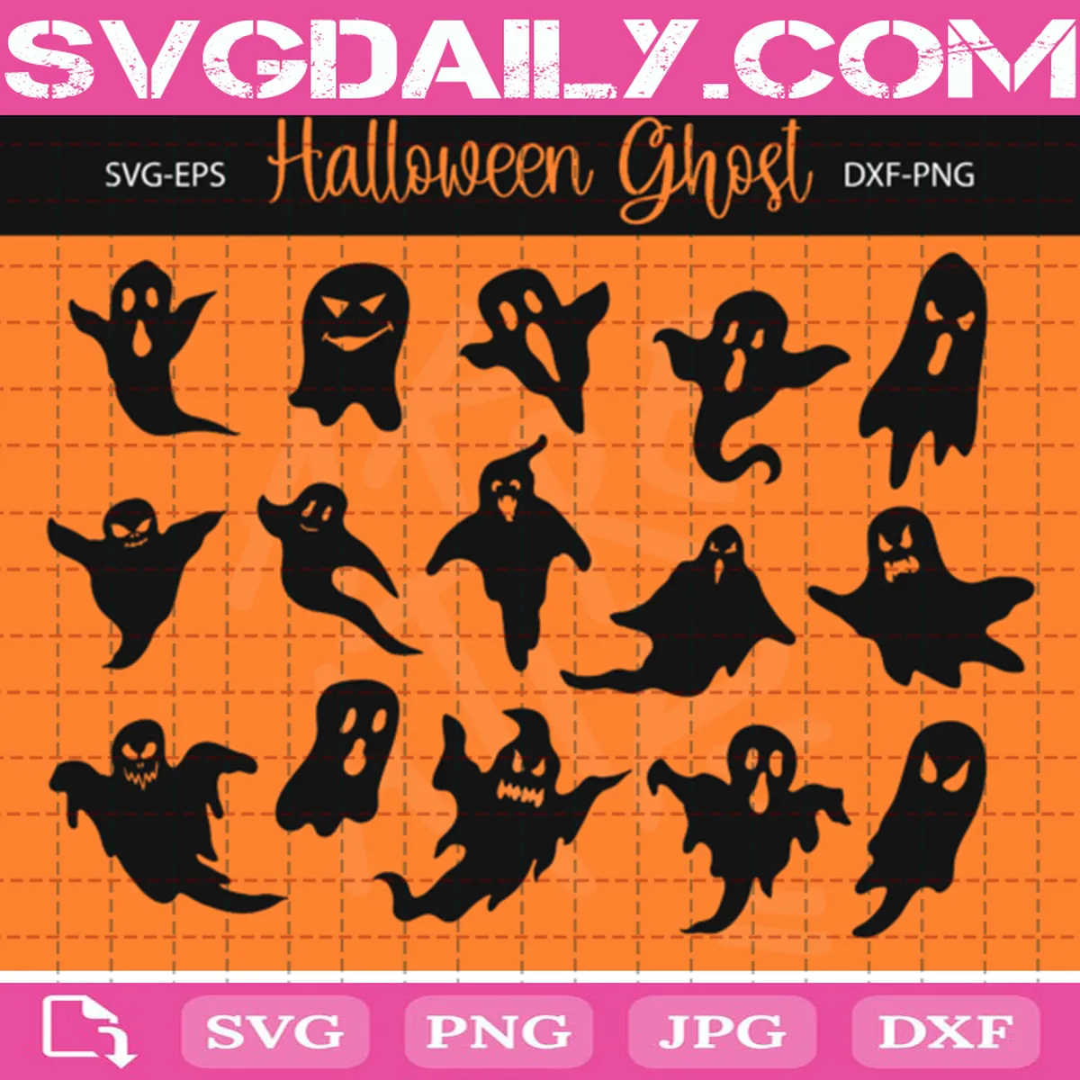 Halloween Ghost Bundle Svg Free - Daily Free Premium Svg Files