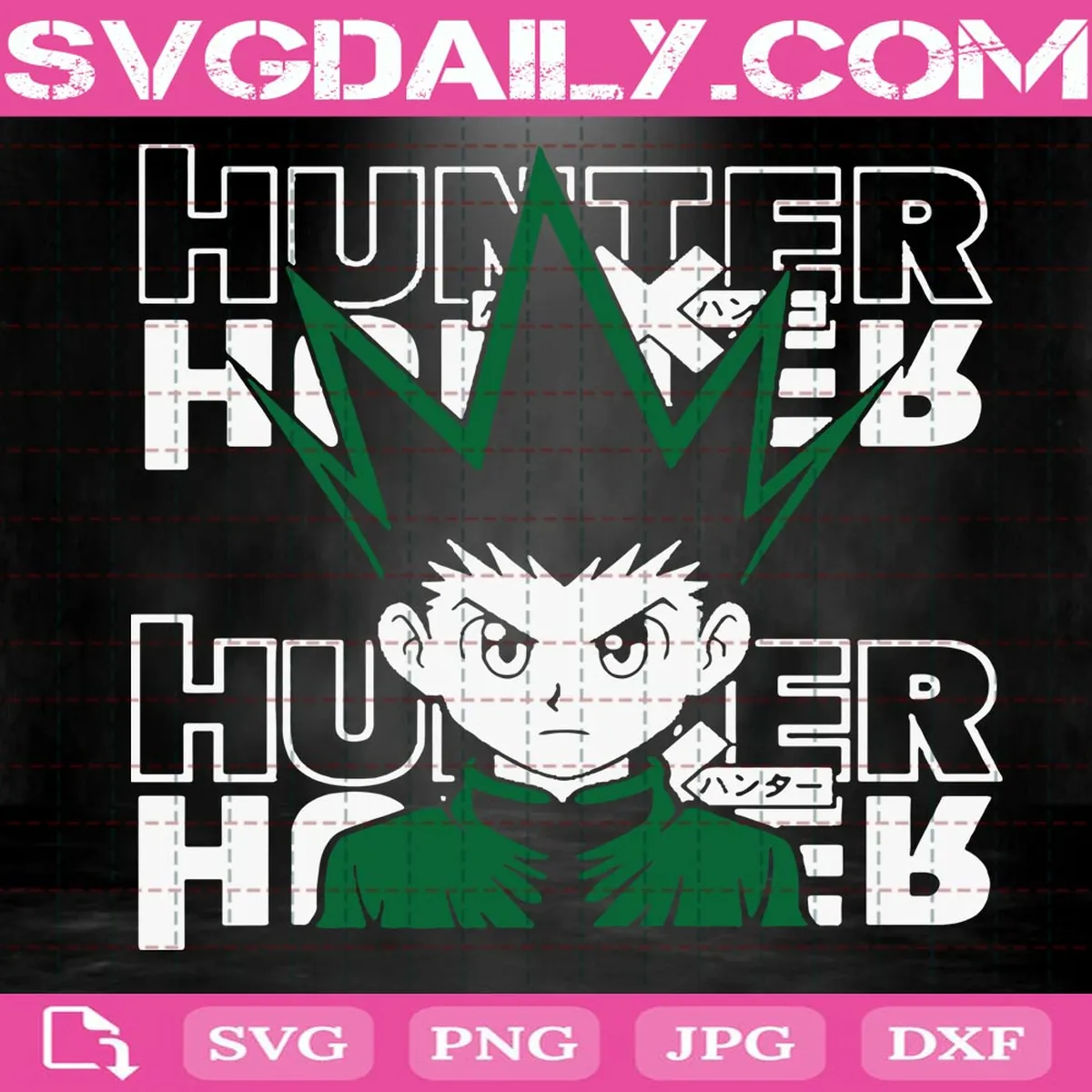 Hunter × Hunter Svg - Svgdaily Daily Free Premium Svg Files