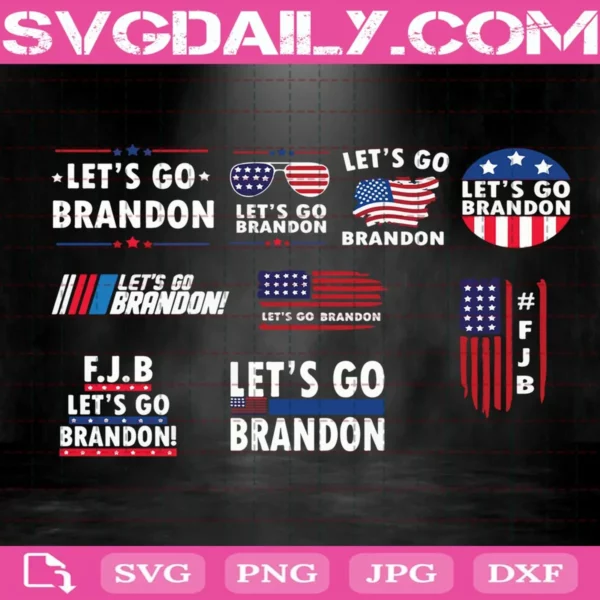 Let'S Go Brandon Svg Bundle - Svgdaily Daily Free Premium Svg Files