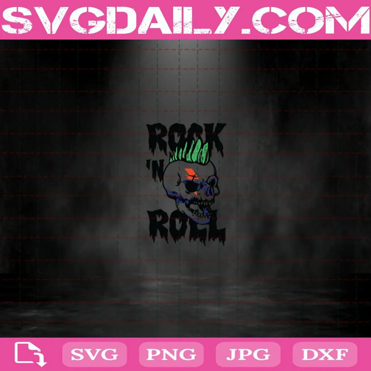 Rock ‘N Roll Svg - Svgdaily Daily Free Premium Svg Files