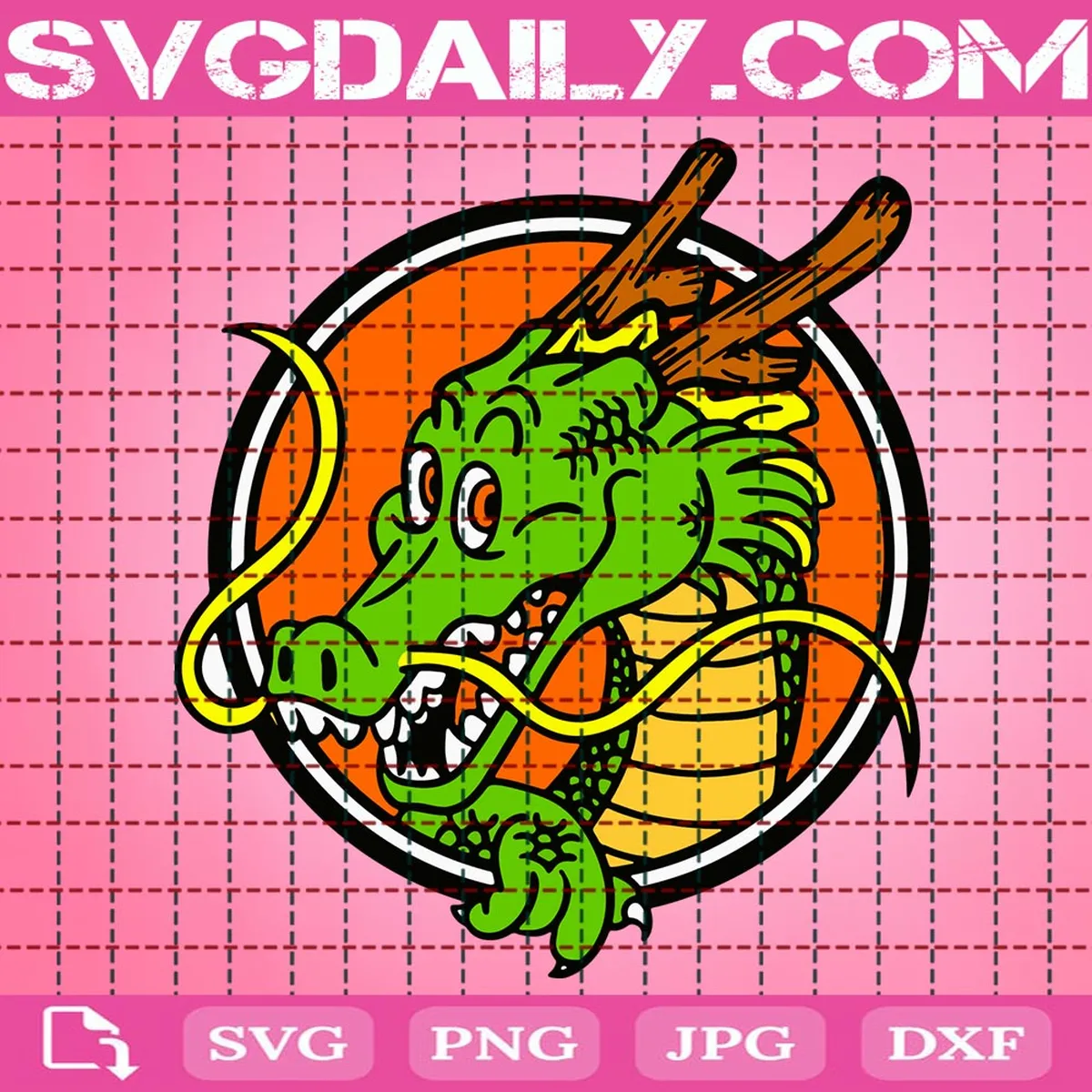 Shenron Svg, Dragon Ball Svg - Daily Free Premium Svg Files