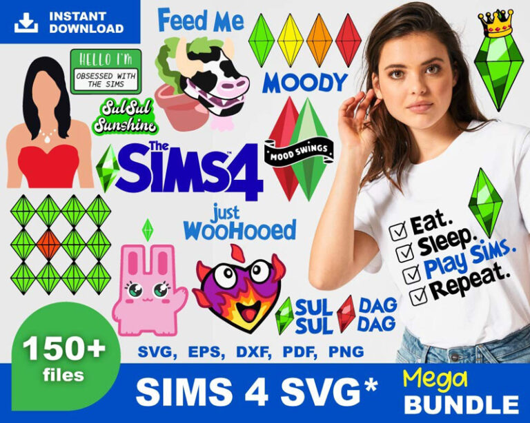 150+ Sims 4 Bundle Design - Svgdaily Daily Free Premium Svg Files