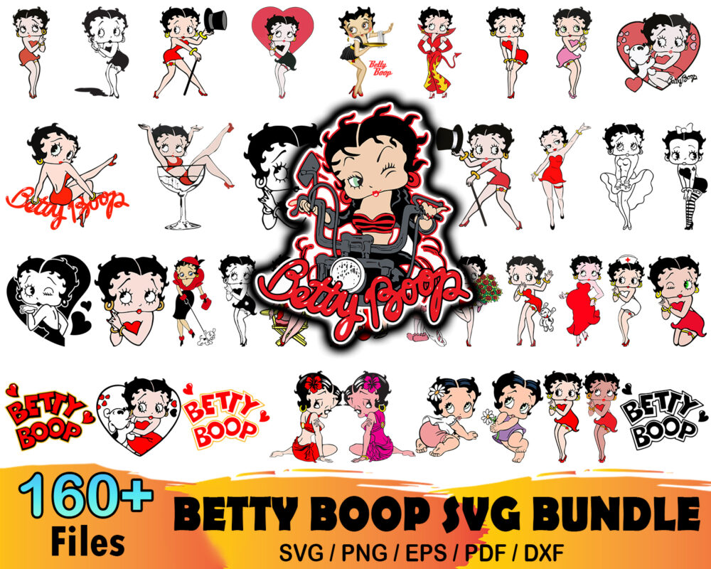 160+ Betty Boop Svg Bundle - Svgdaily Daily Free Premium Svg Files