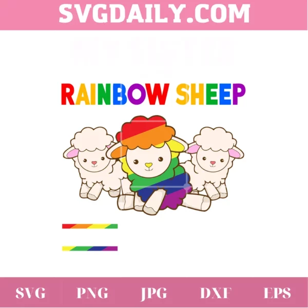My Sister Is The Rainbow Sheep Of My Family And I'M Proud Of Her ...